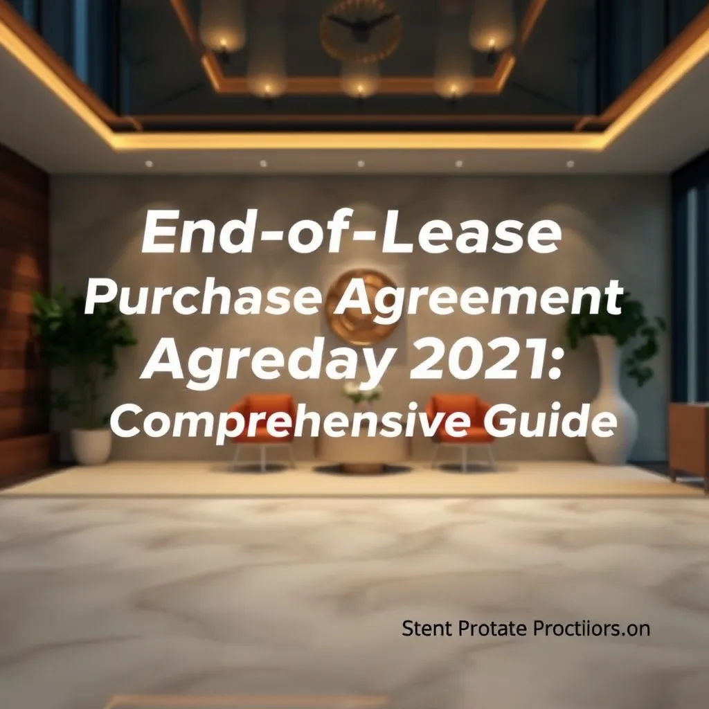 End-of-Lease Purchase Agreements: Comprehensive Guide
