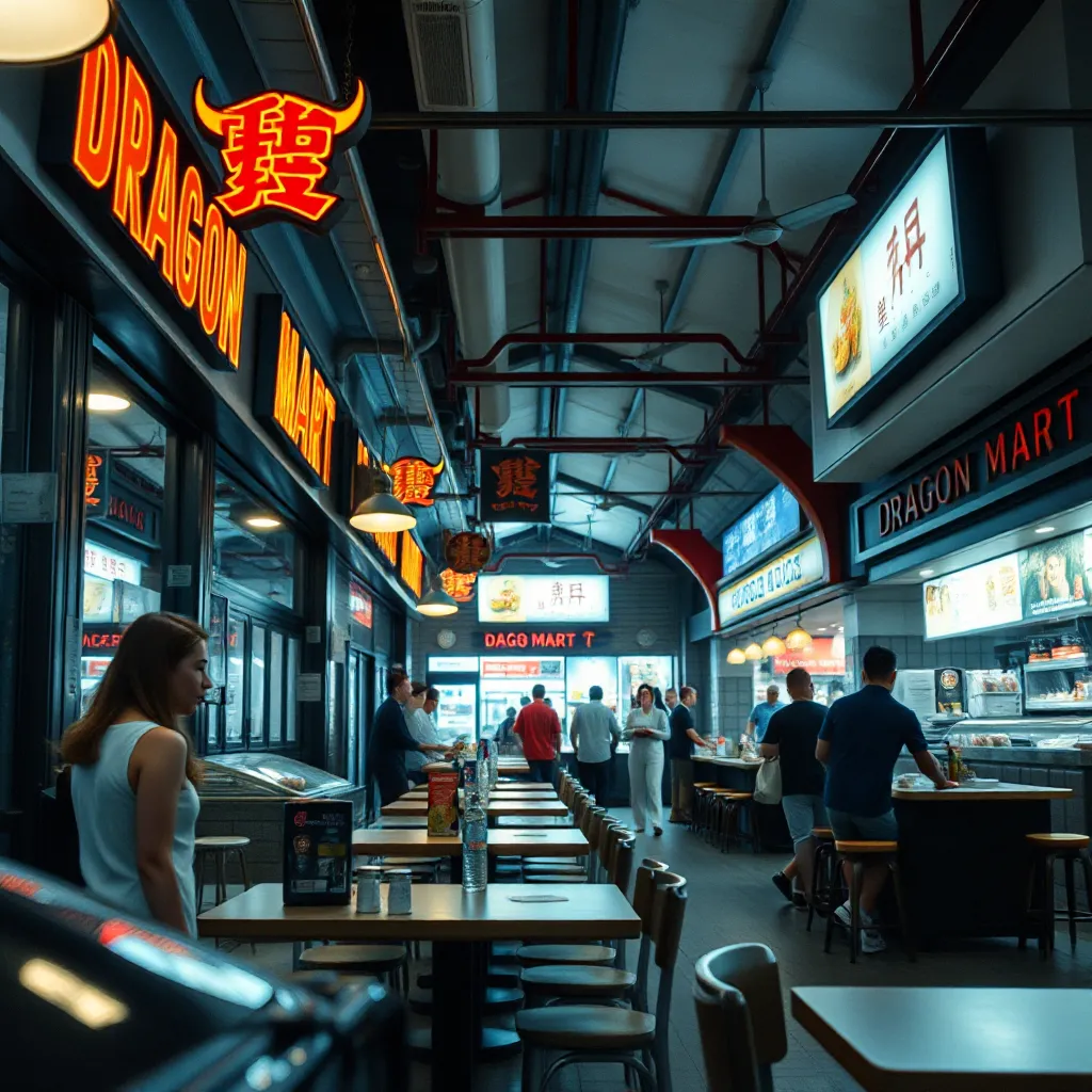 Discover the Culinary Delights at Dragon Mart Food Court