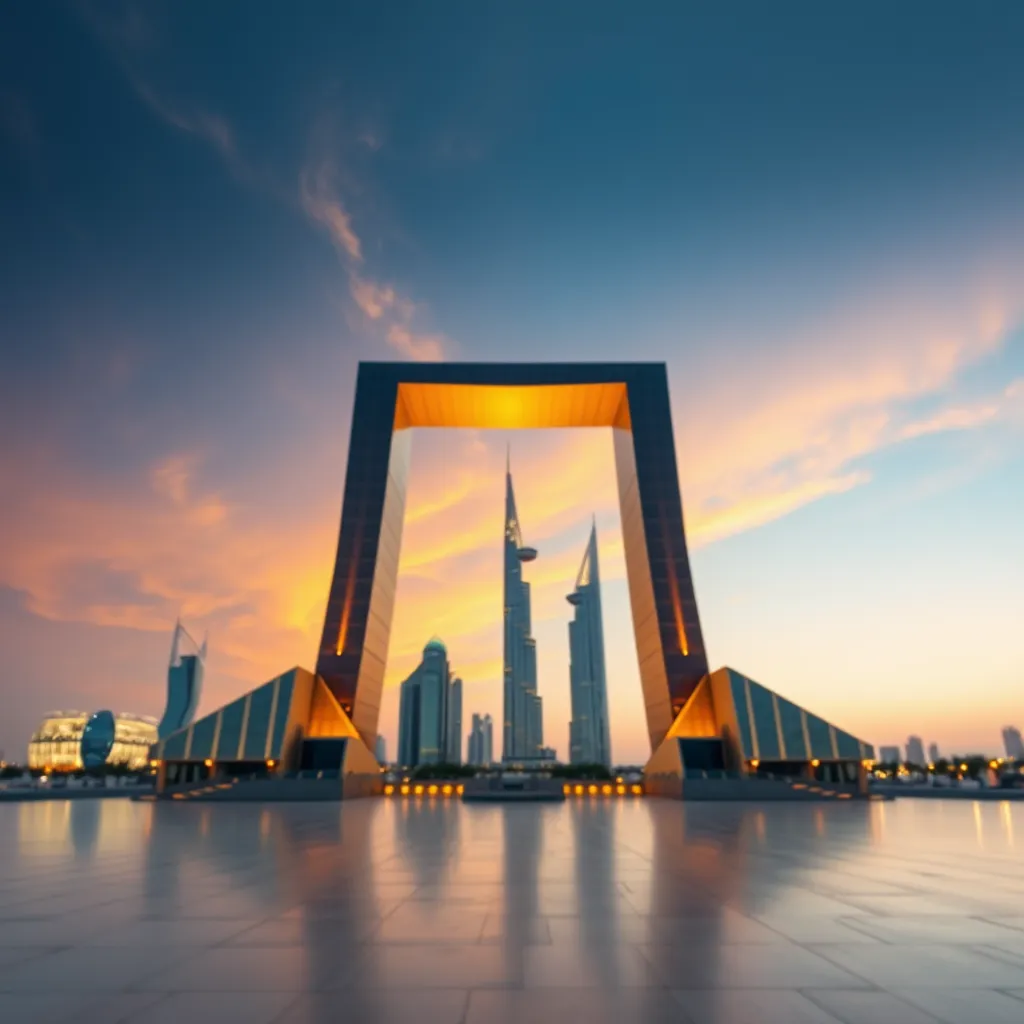 The Dubai Frame: A Landmark of Past and Future
