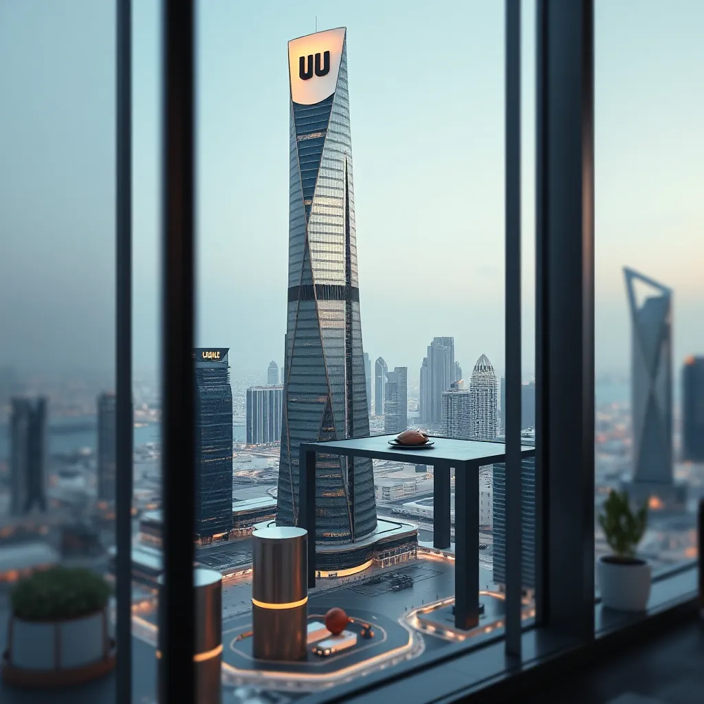 Explore the Uniestate Sports Tower in Dubai's Skyline