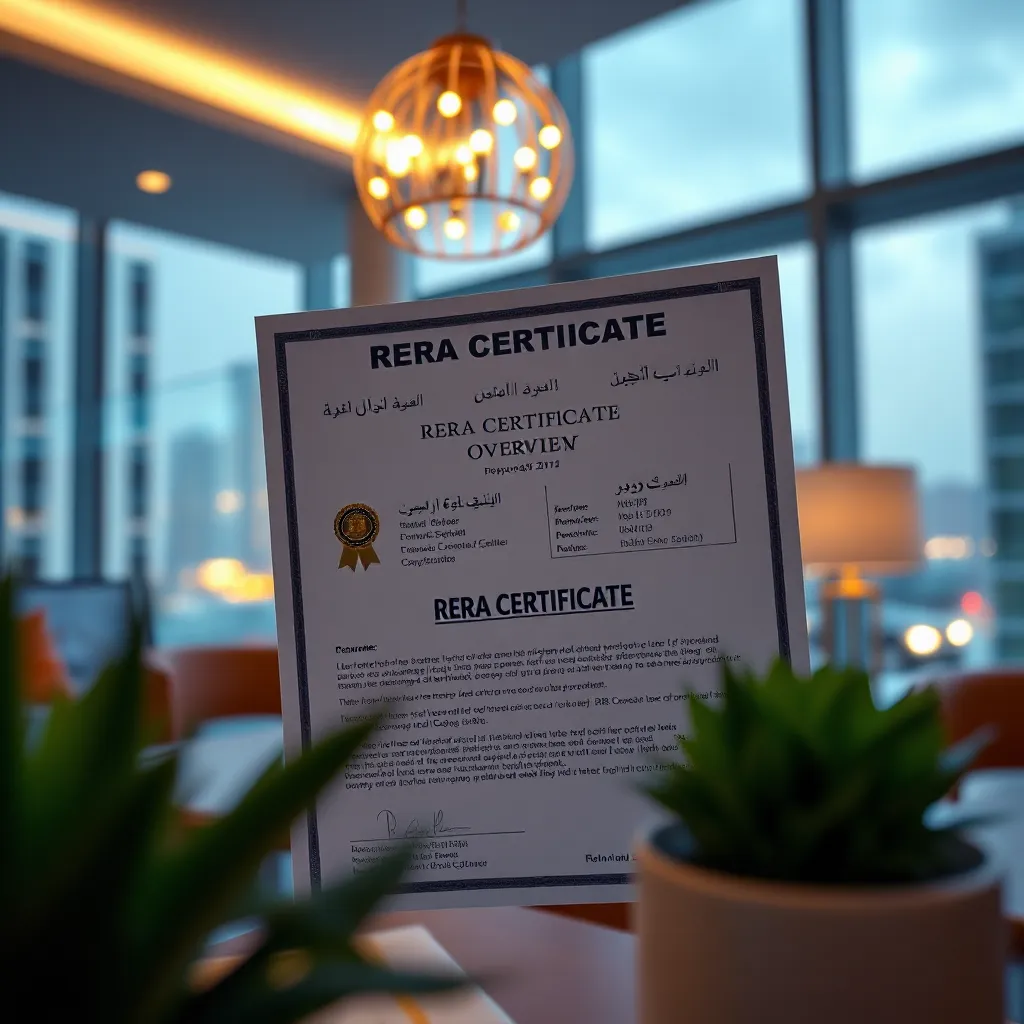 Understanding the RERA Certificate in Dubai
